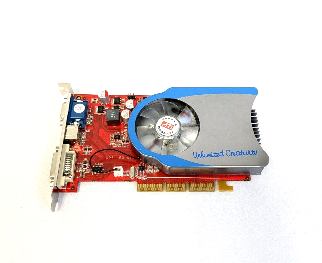 ATI Radeon 9800 Pro DDR 256M-Bit AGP Graphics Display Card. NOT for ...