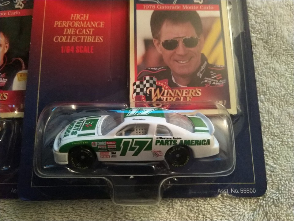 Winners Circle 1/64 Scale Darrell Waltrip Parts America 2 Car Set NOS ...