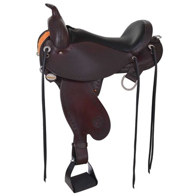 New Circle Y Alabama Western Trail Gaiter® Saddle 1581 | eBay