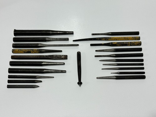 MAC Tools USA 21pc Punch & Chisel Set Lot - Mixed Types & Sizes | eBay