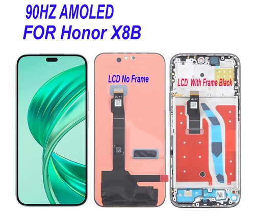 For Honor X8b LCD Display Screen Touch Digitizer Replacement Assembly ...