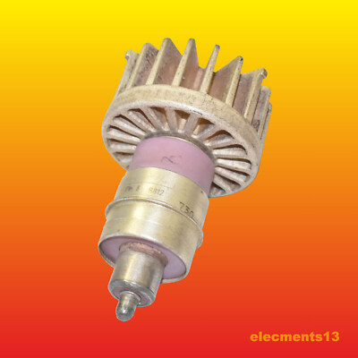 GI-7B ГИ-7Б SOVIET MICROWAVE RF POWER TRIODE AMPLIFIER TUBE WITH HEAT ...