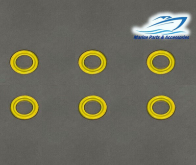 Drain Screw Gasket 6 Pack FOR Mercury Gearcase, Replaces 26-830749 ...