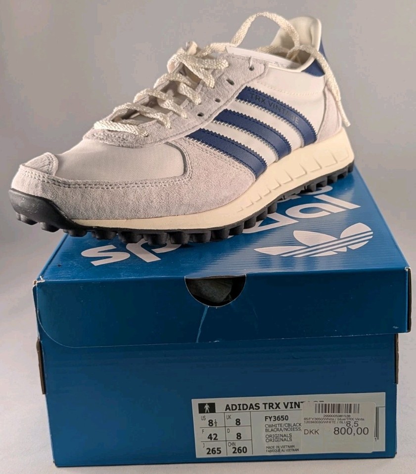 Adidas TRX Vintage Shoes Originals Sneaker Chalk White Clear Grey ...