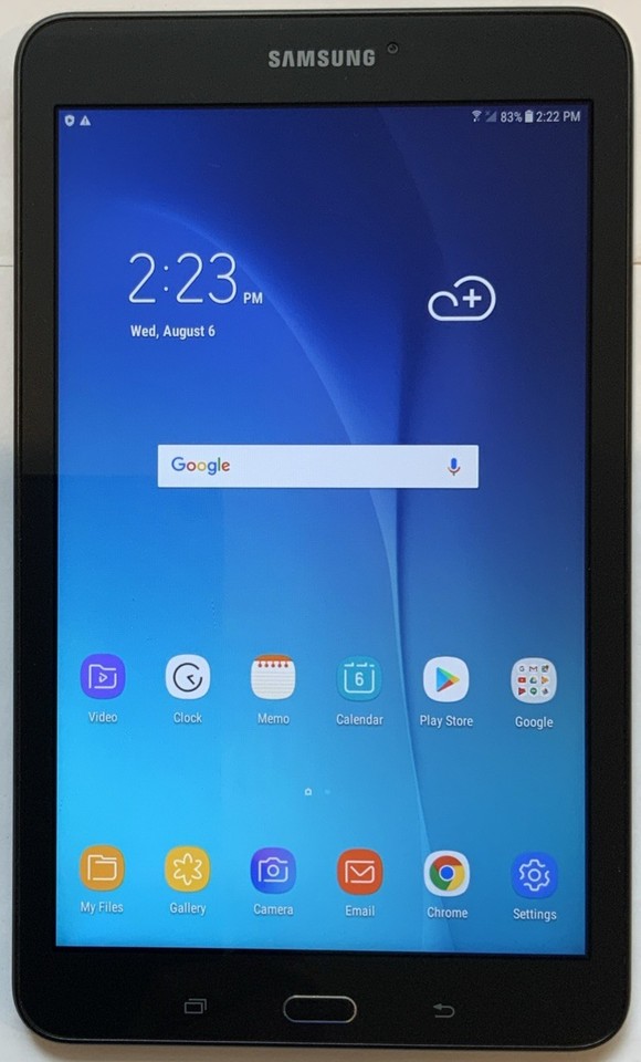 TESTED USED 8" VERIZON SAMSUNG GALAXY TAB E, SM-T377V 4G LTE Wi-Fi ...