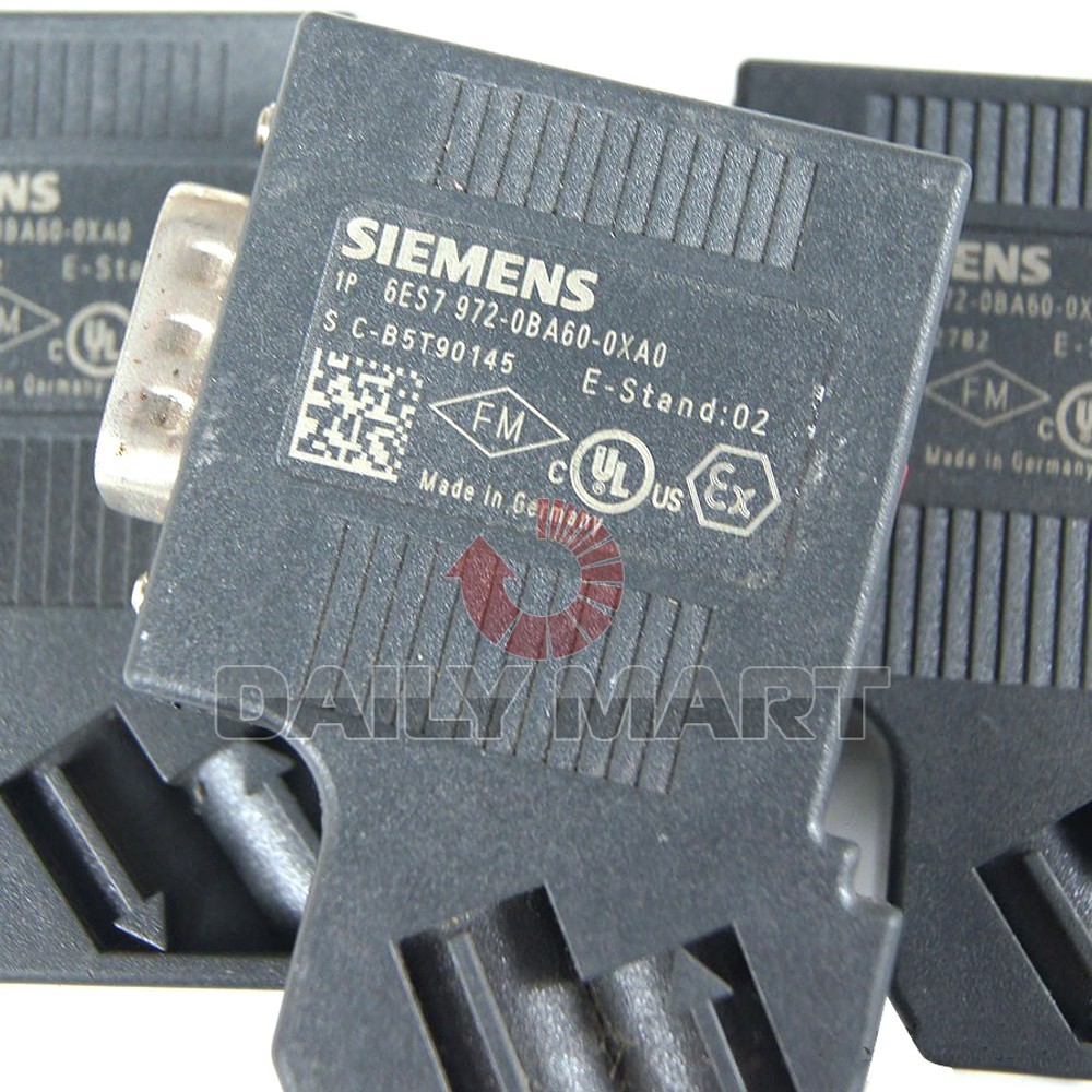 SIEMENS NEW 6ES7 972-0BA60-0XA0 6ES7972-0BA60-0XA0 PLC BUS CONNECTOR ...