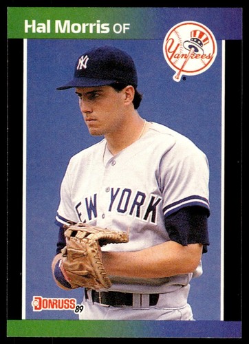 1989 Donruss Baseball Card Hal Morris Rookie New York Yankees #545 | eBay