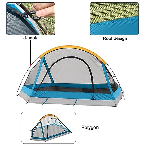 Camping Tent 12 Person Easy Set Upportable Small Backpacking Tents For ...