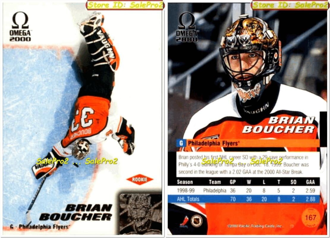 1999-00 Pacific Omega - #167 Brian Boucher for sale online | eBay