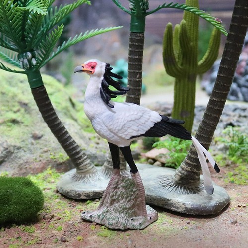Sagittarius Serpentarius Birds Secretary Bird Animal Decor Collector ...