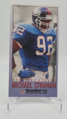 Michael Strahan - 1993 - Fleer - GameDay - New York Giants - Rookie ...