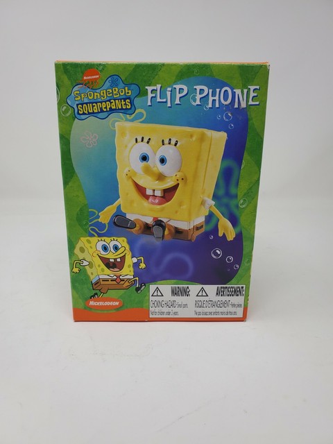 Nickelodeon Spongebob Squarepants Flip Phone 841598 for sale online | eBay