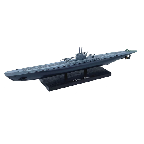 1/350 1942 WWII Germany U181 Navy Submarine Model Alloy Military ...