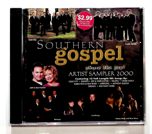 2000 Southern Gospel Share The Joy Artist Sampler Christian CD SEALED ...