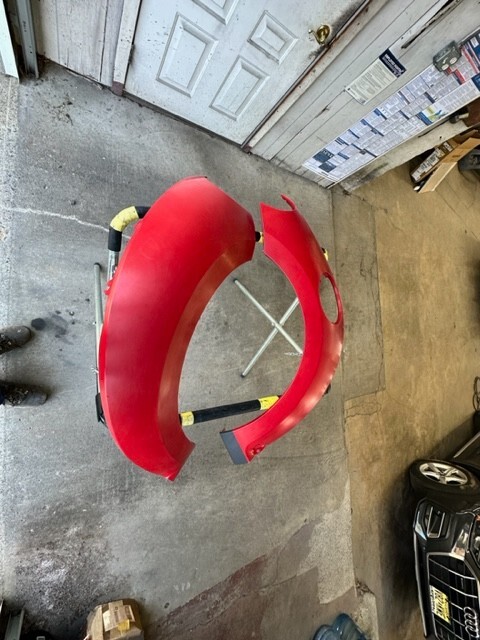 2019 VW beetle convertible OEM RT Front fender Painted Red Paint Code ...