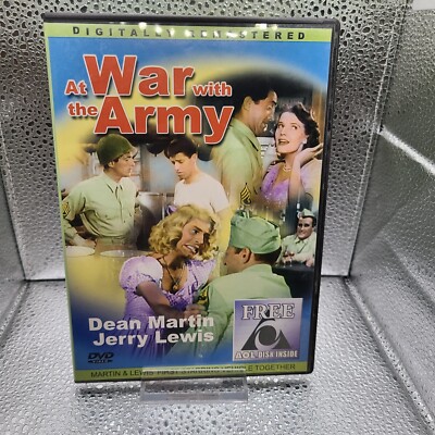 At War with the Army DVD Dean Martin Jerry Lewis | eBay