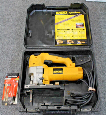 DeWalt Jig Saw DW321 W/ Case & Blades + Manual (Preowned) Corded | eBay