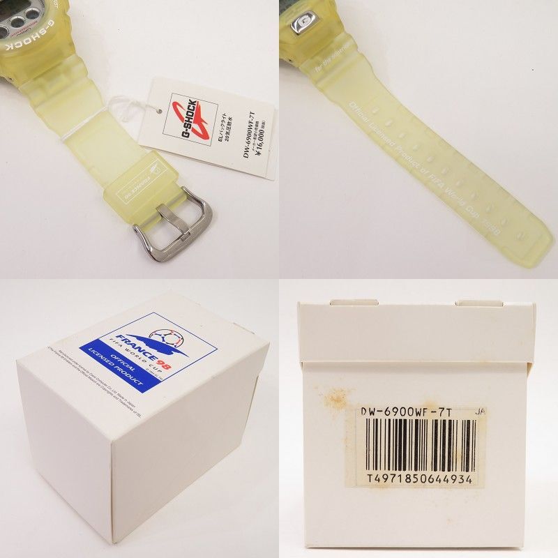 Casio G-Shock DW-6900WF-7T Quartz Watch FIFA World Cup 98 Casio G-Shock DW-6900WF-7T Quartz Watch FIFA World Cup 98