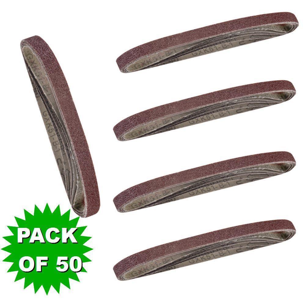50 X Sanding Belts To Fit Black and Decker Powerfile 13 x 457 mm | eBay