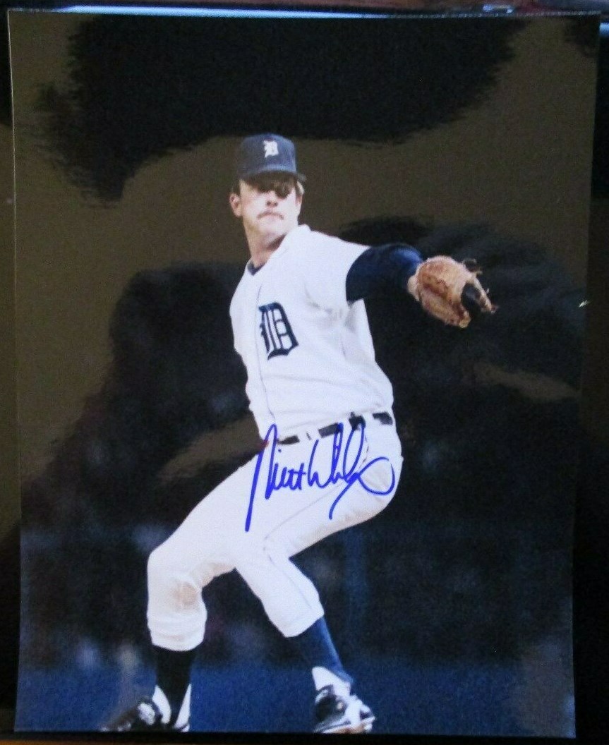 MILT WILCOX SIGNED 1984 DETROIT TIGERS 8x10 PHOTO w/ COA | eBay