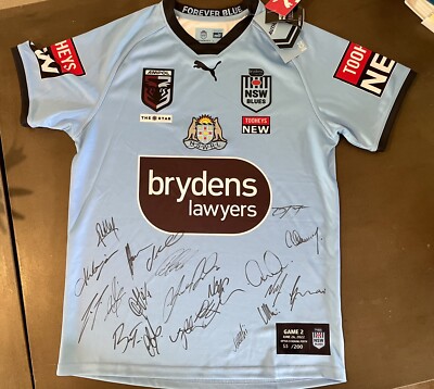 2022 NSW STATE OF ORIGIN SIGNED JERSEY GAME 2 (55/200) | eBay Australia