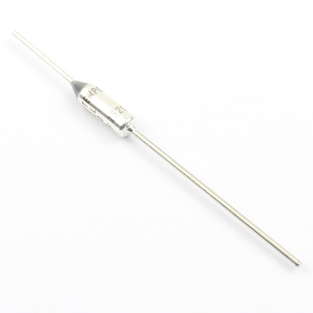 5Pcs Microtemp Thermal Fuse 152℃ TF Cutoff 10A 250V E4A00 Axial Lead ...