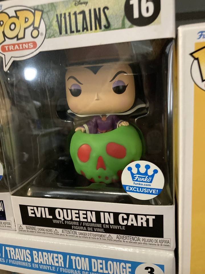 Funko POP! Disney Villains Train Evil Queen in Apple Cart Exclusive | eBay