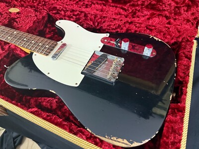 2021 Fender Custom Shop - 60 Telecaster Relic - Black - Time Machine | eBay