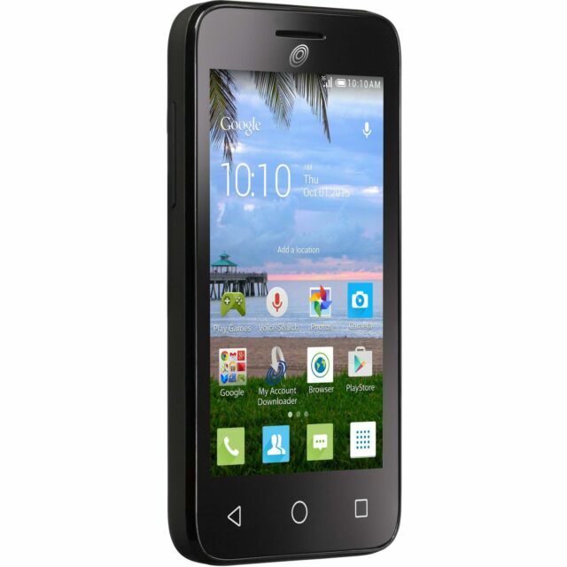 Alcatel One Touch Pixi Eclipse - 512 MB - Black (TracFone) for sale ...