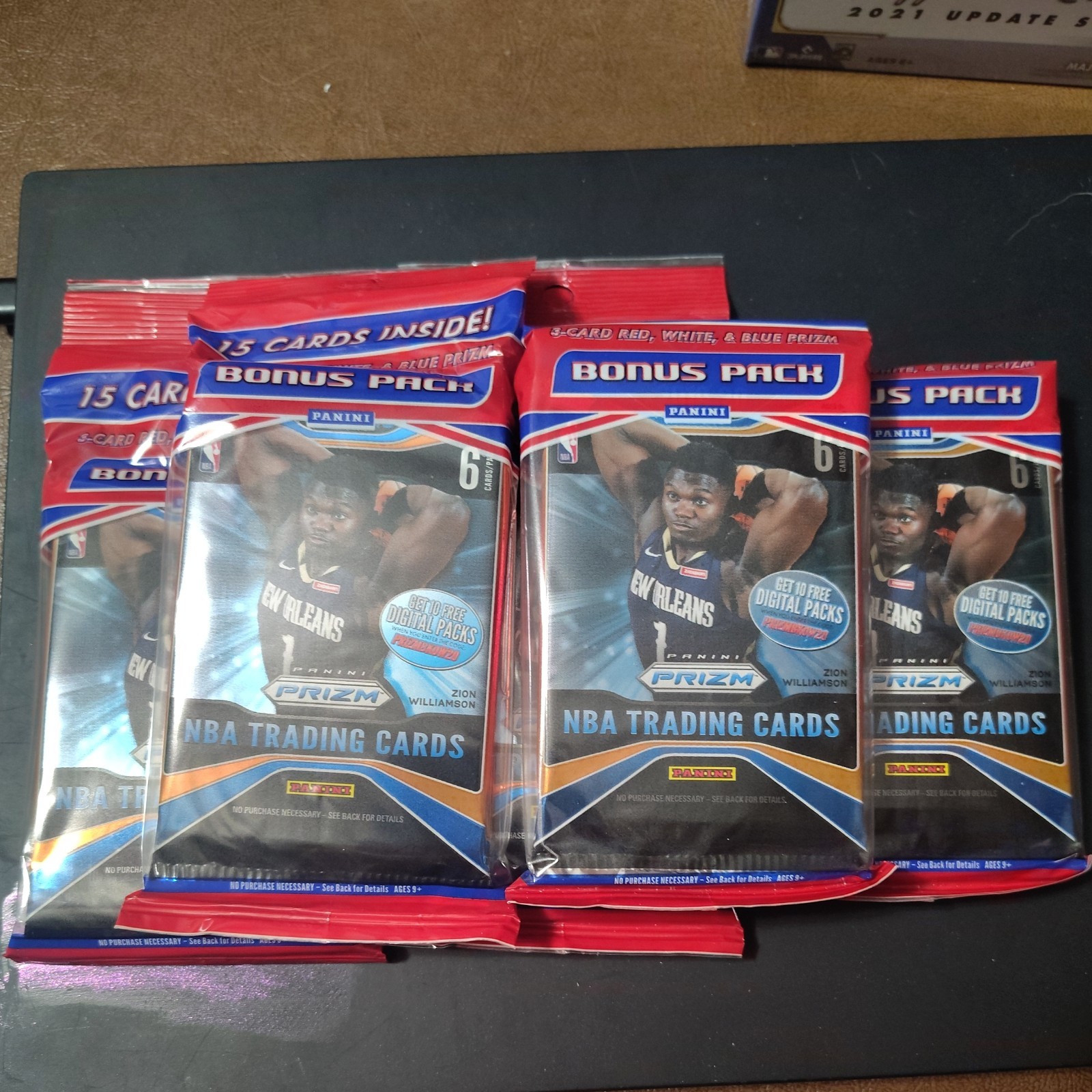 2019-20 Panini Prizm Basketball Multi Cello Pack - 15 Cards Inside - Ja ...