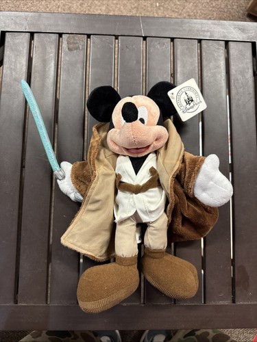 Star Wars Disney Parks Jedi Mickey Mouse Plush Soft Toy Retired 2012 | eBay