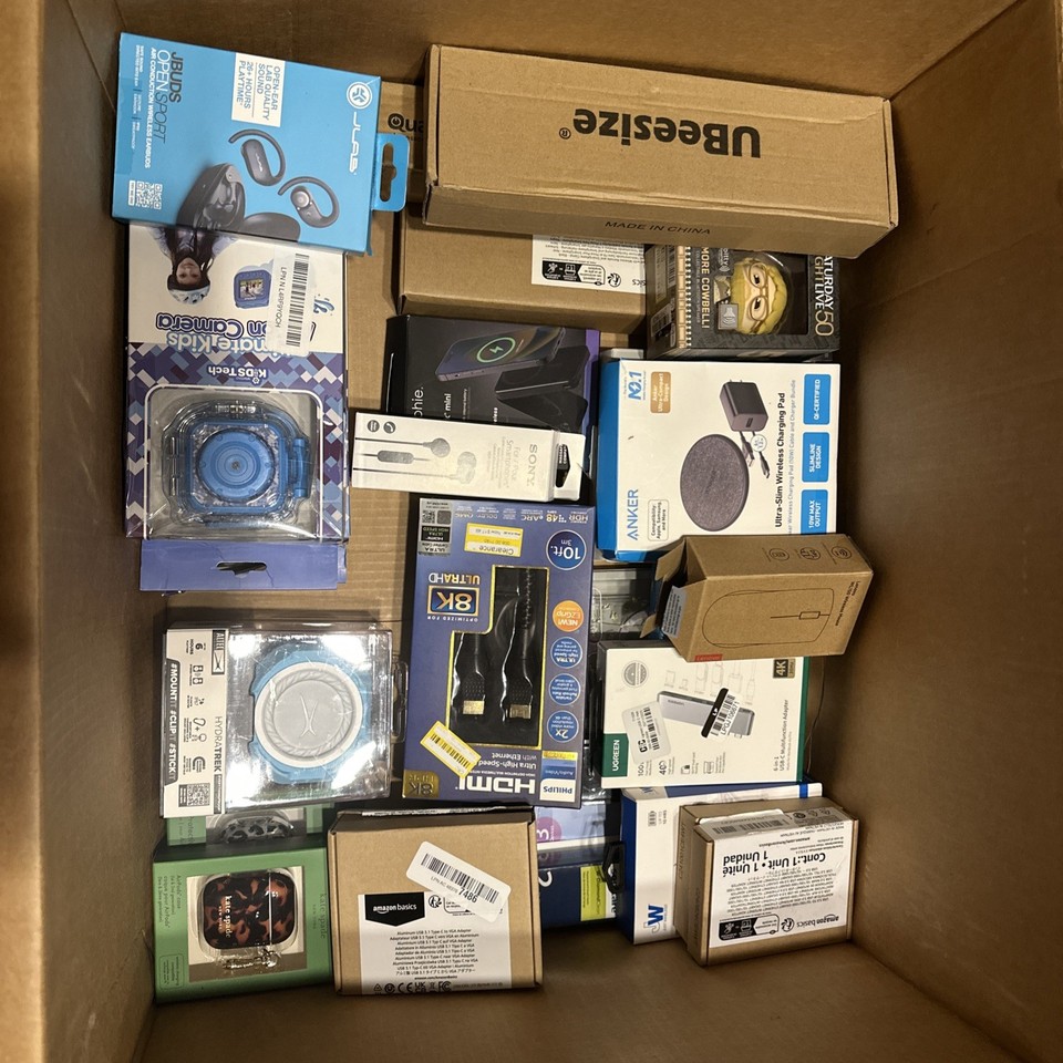 Consumer Electronics Return Lot Bundle – Amazon/Target/Best Buy - $500 ...