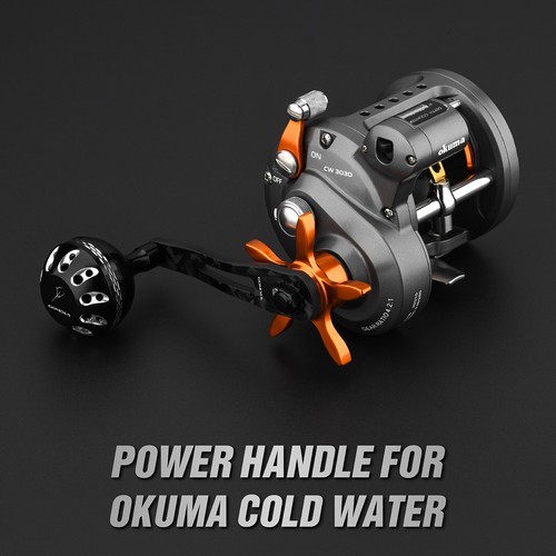 GOMEXUS Power Handle for Okuma Cold Water Fishing Reel Handle 85mm ...