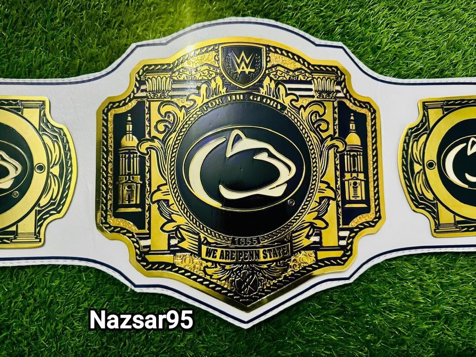 Penn State Nittany Lions WWE Legacy Championship Belt Adult Size 2MM ...