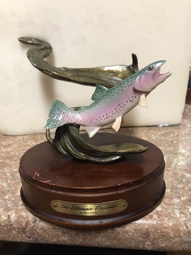 RARE Franklin Mint Prototype Bronze Bass Fish | eBay