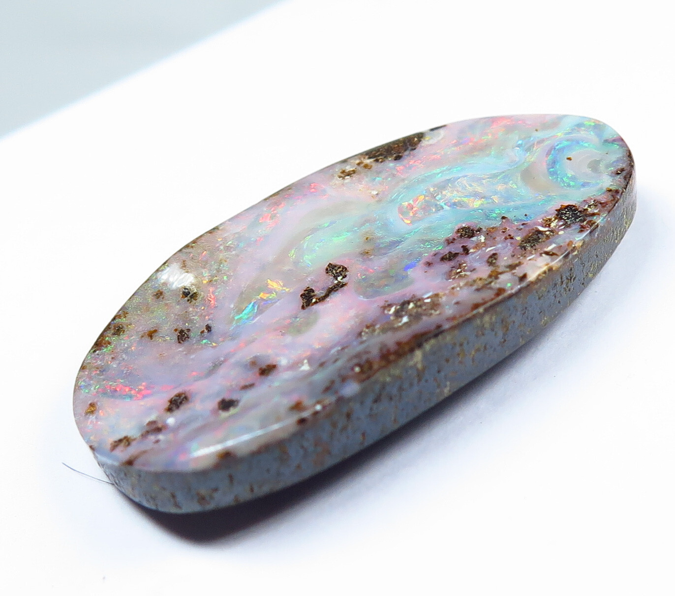 Australian Boulder Opal 21.60ct Queensland Natural Stone | eBay