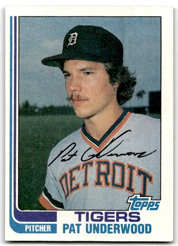 1982 Topps Pat Underwood Detroit Tigers #133 | eBay