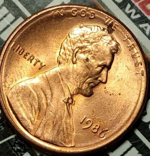 Red Double Die 1986 Penny | eBay
