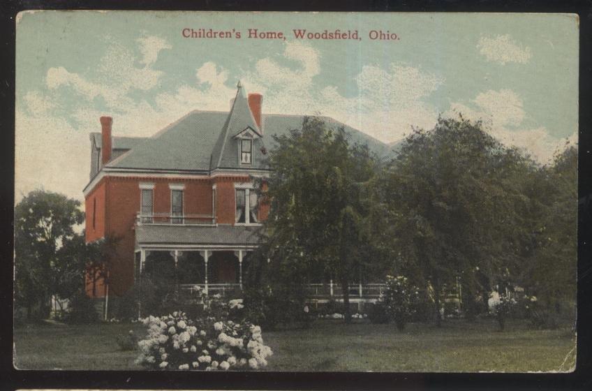 Postcard WOOODFIELD Ohio/OH Orphan Children's Home view 1907 | eBay