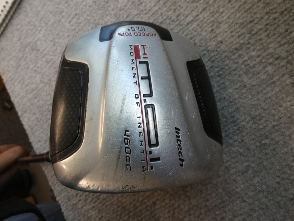 GOLF CLUB INTECH 460CC MOI 10.5* DRIVER 7075 REGULAR | eBay