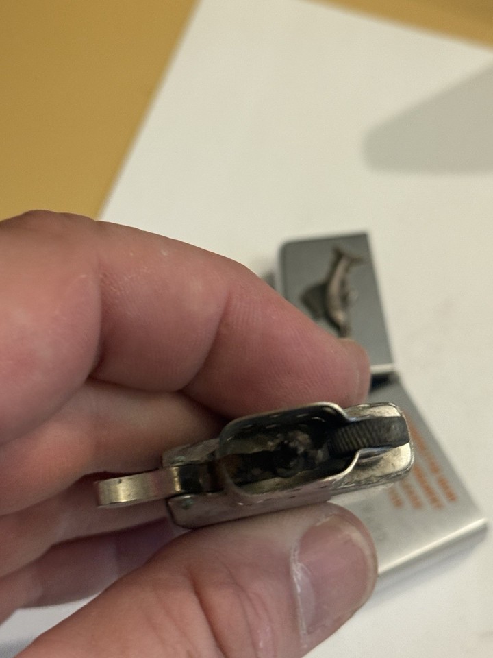 Vintage Rare 1958 Miami Herald Fishing Tournament Sailfish Zippo ...