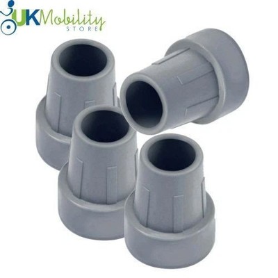 19mm 22mm 25mm Zimmer NHS Walking Frame Rubber Ferrules Feet & Steel ...