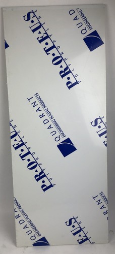 Proteus Marine Plastic Polypropylene Sheet 32' x 13' X 3/8" White ...