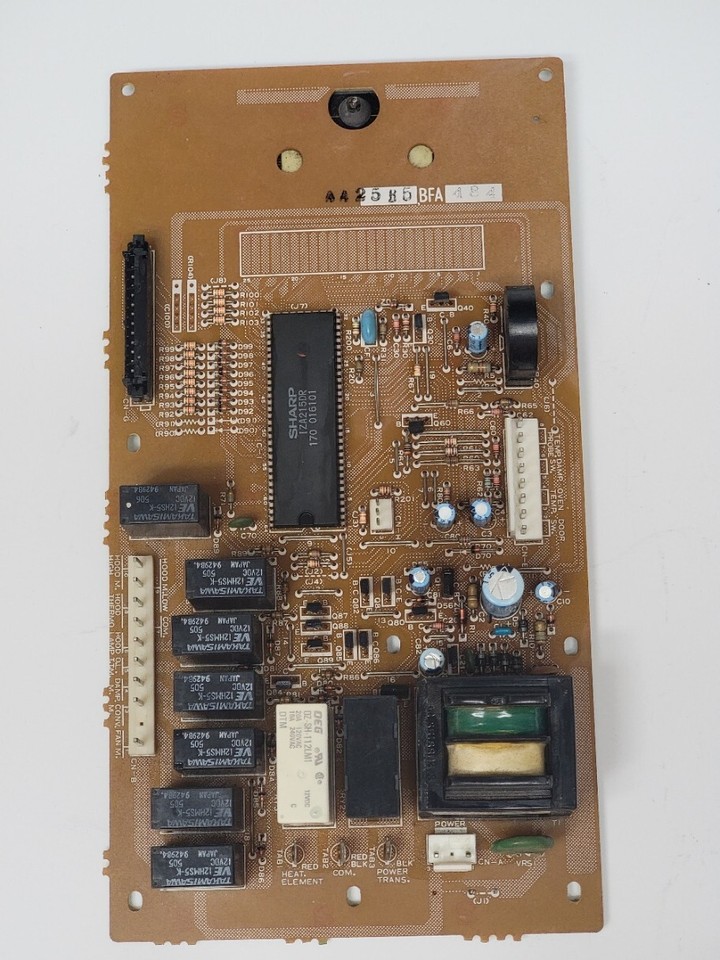 GE MICROWAVE DISPLAY CONTROL BOARD CMK-81X FA192DR AA25B5 BFA484 NT241 ...