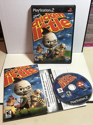 PlayStation 2 PS2 Disney’s Chicken Little Game CIB Instructions Case ...