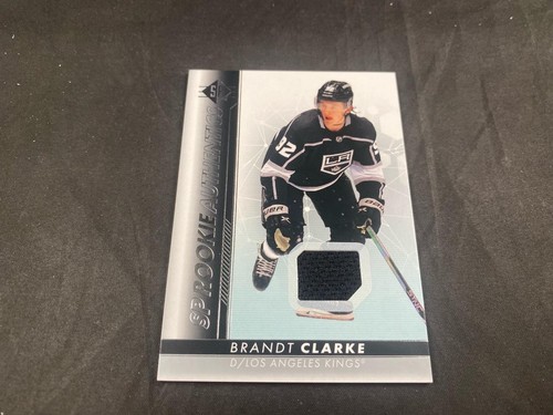 2022-23 SP AUTHENTIC HOCKEY BRANDT CLARKE ROOKIE AUTHENTICS PATCH #139 ...