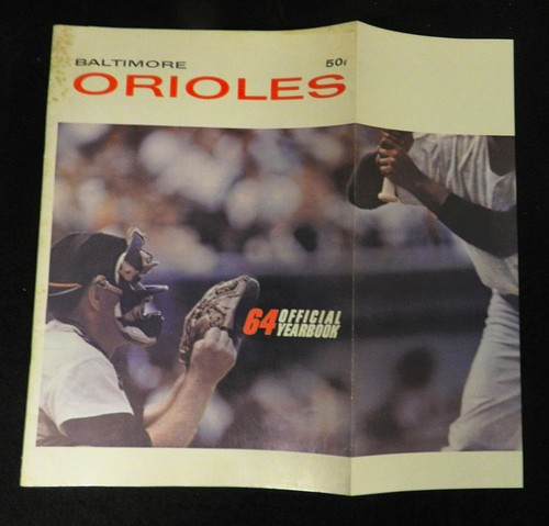 1964 BALTIMORE ORIOLES BASEBALL OVERSIZED YEARBOOK | eBay