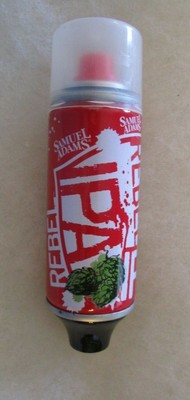 Small Samuel Adams Rebel IPA Spray Paint Can Beer Tap Handle | eBay