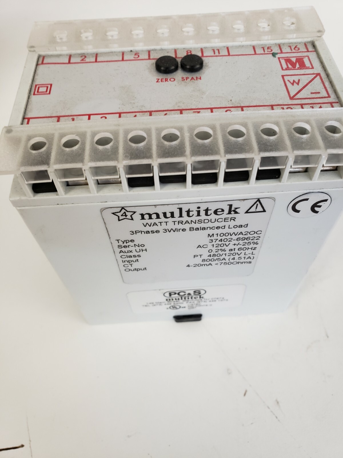Multitek M100WA2OC Frequency Transducer | eBay