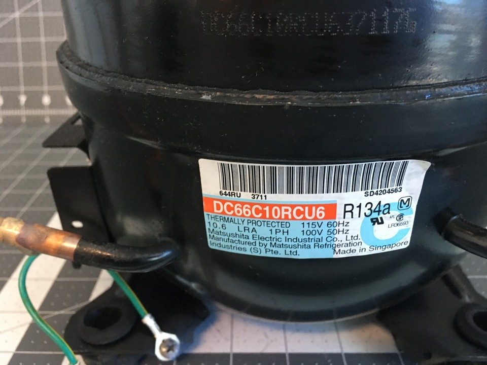 GE Refrigerator Compressor P# DC66C10RCU6 | eBay